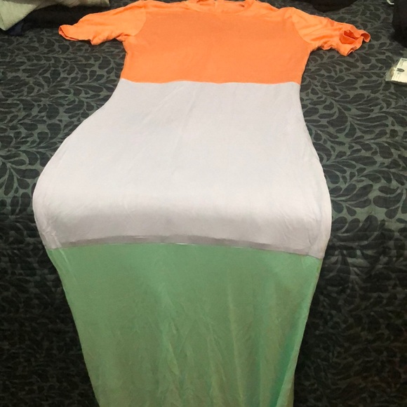 Dresses | Three Beautiful Colors In One Bodycon Maxi Dress | Poshmark